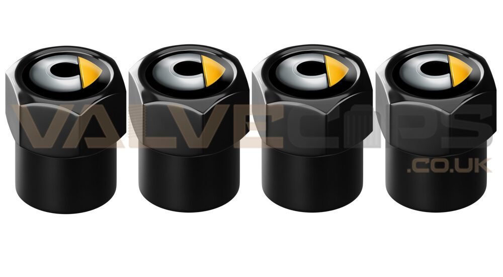 Smart Metallic Logo Valve Caps | ValveCaps.co.uk | Smart Dustcaps